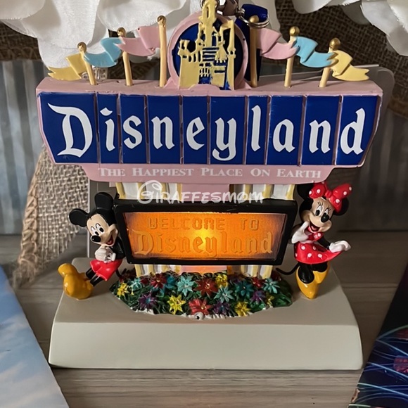 Disney | Holiday | Disneyland Marquee Sign Light Up Ornament | Poshmark